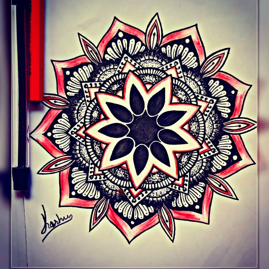 Mandala doodle