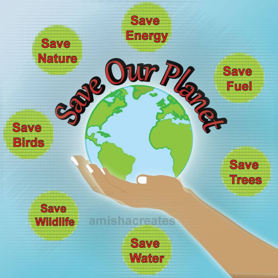 Save Our Planet Save Our Mother Nature