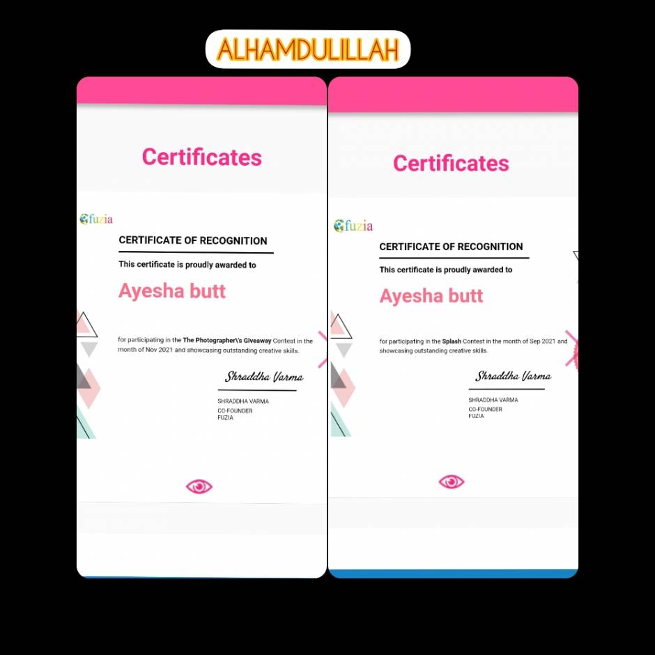 ALHAMDULILLAH GOT CERTIFICATE