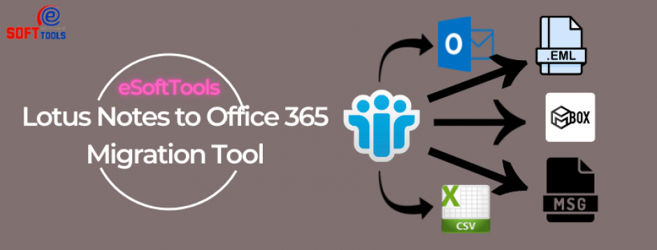 eSoftTools Lotus Notes to Office 365 Migration Tool