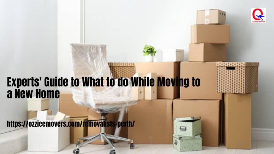 Experts' Guide to What to do While Moving to a New Home