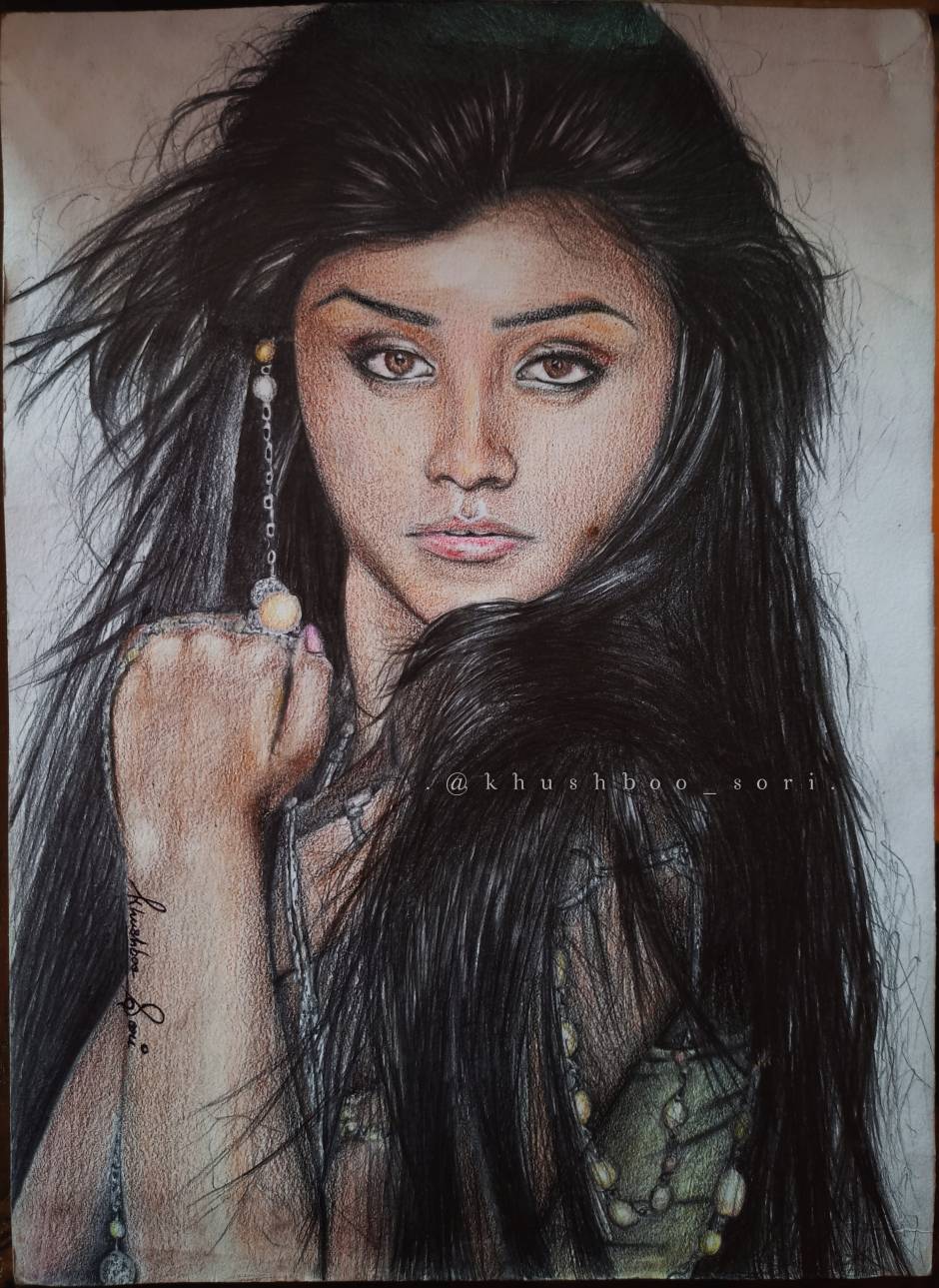 Deepal Shaw Portrait