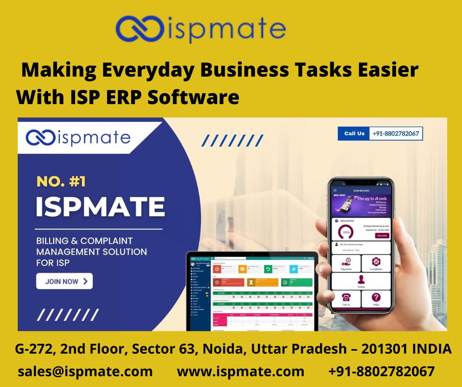 ISP ERP Software is an Enterprise Resource Planning (ERP)