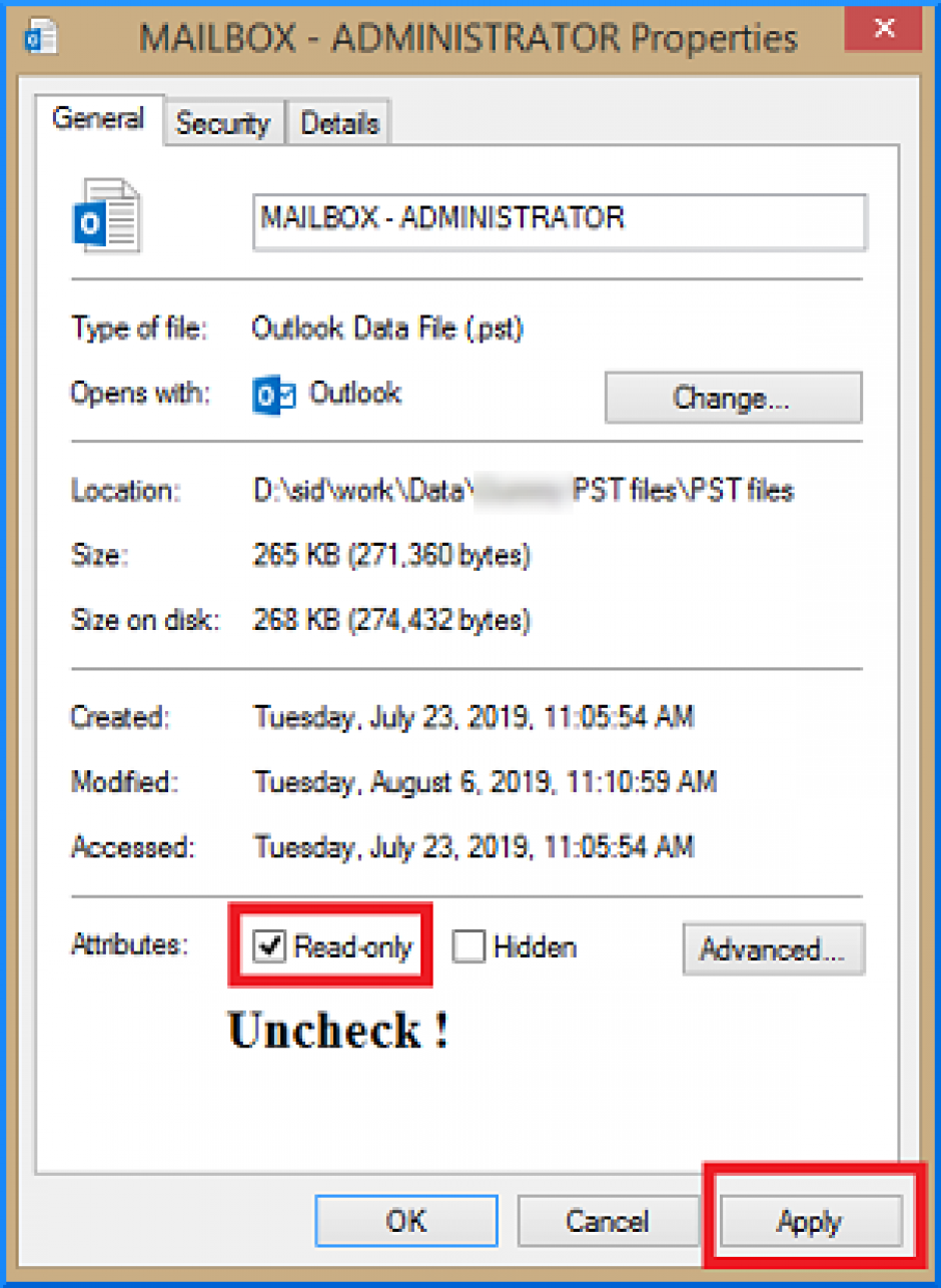 What to do if you are Unable to Import PST in Outlook?