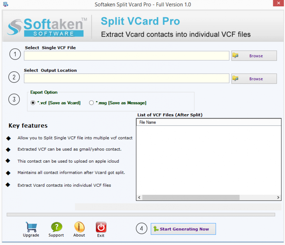 How to Split contacts VCF file into Multiple VCF files? How to Split contacts VCF file into Multiple VCF files?