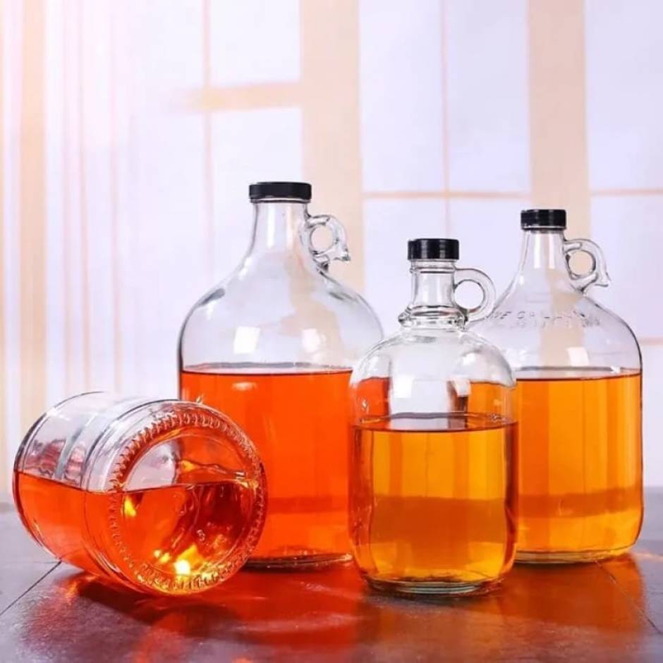 How to Fill and Seal Glass Syrup Bottles