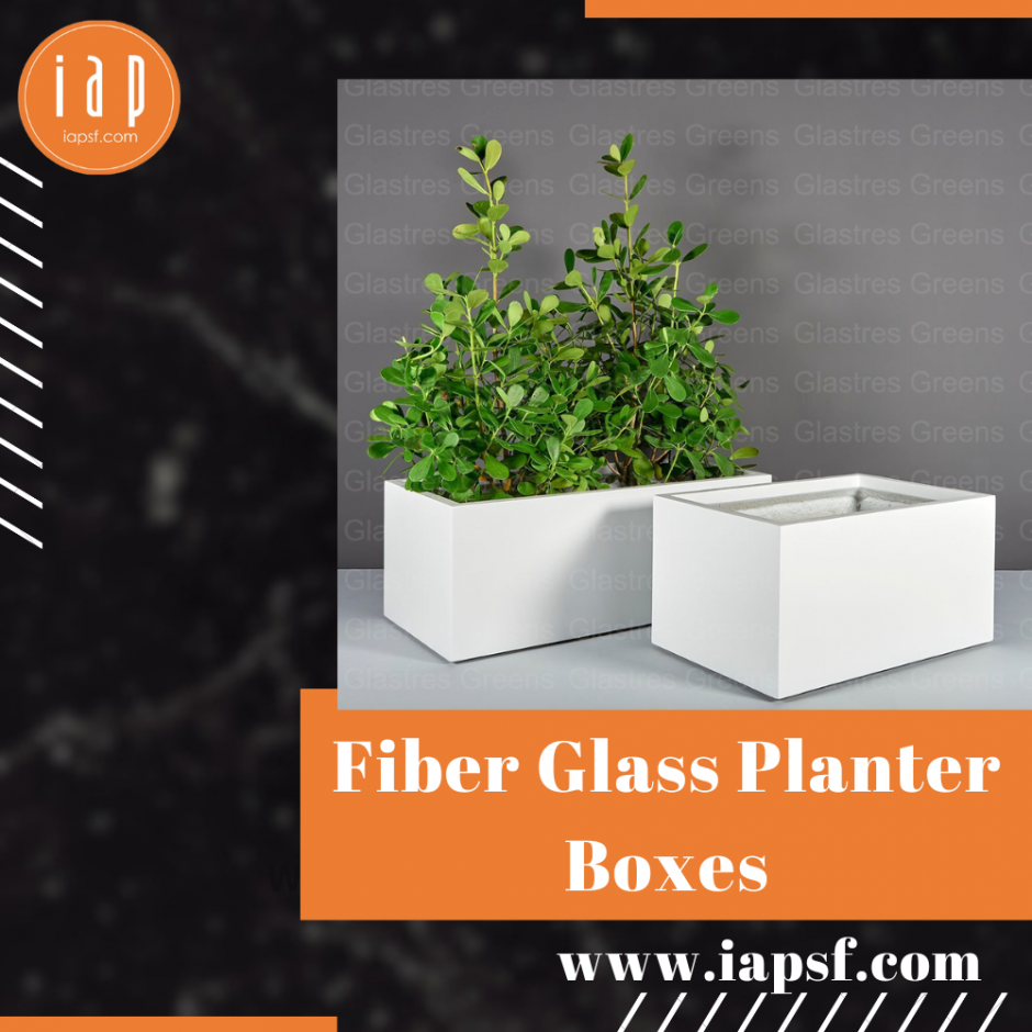 Crafting Outdoor Elegance: The Fiberglass Planter Boxes