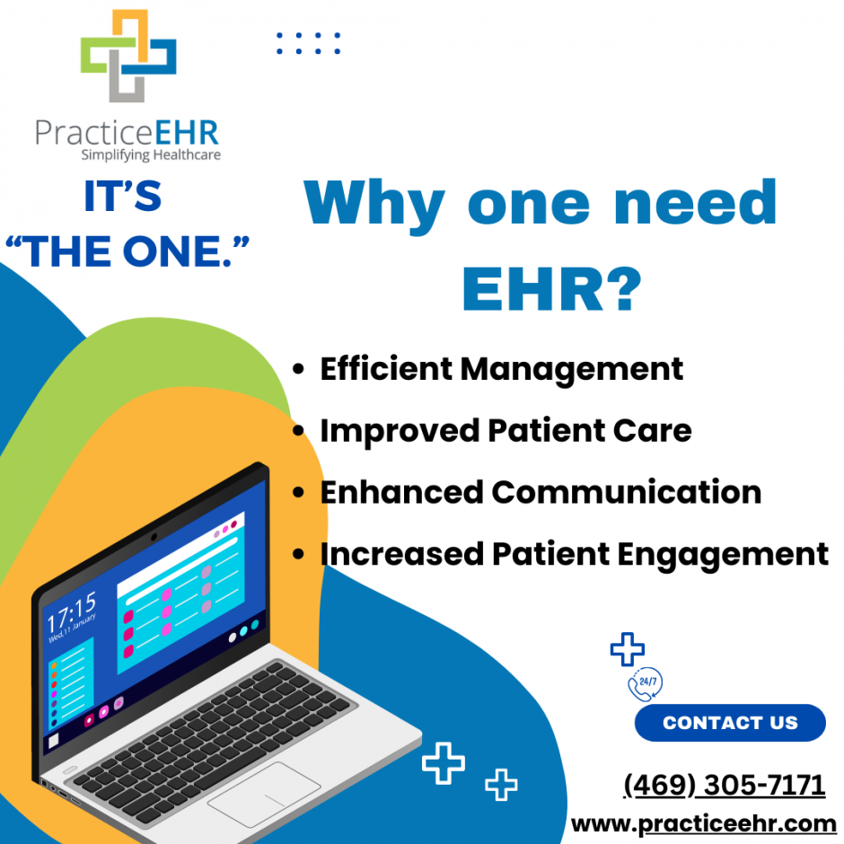 EHR systems are intended to improve the efficiency