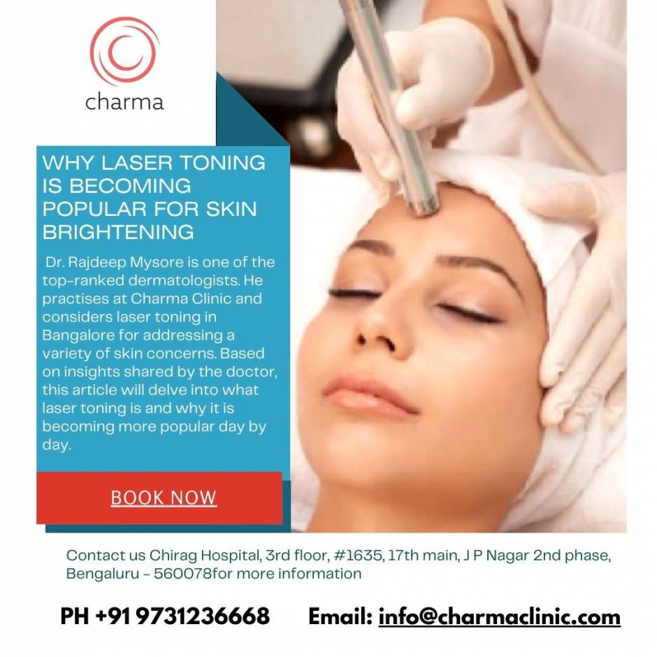 Why Laser Toning Is Becoming Popular For Skin Brightening