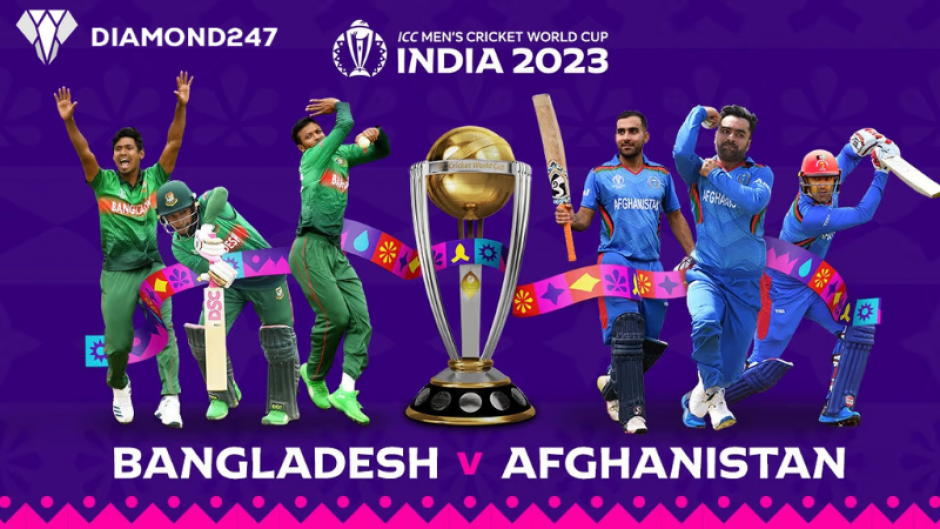 ICC World Cup 2023 Bangladesh & Afghanistan.