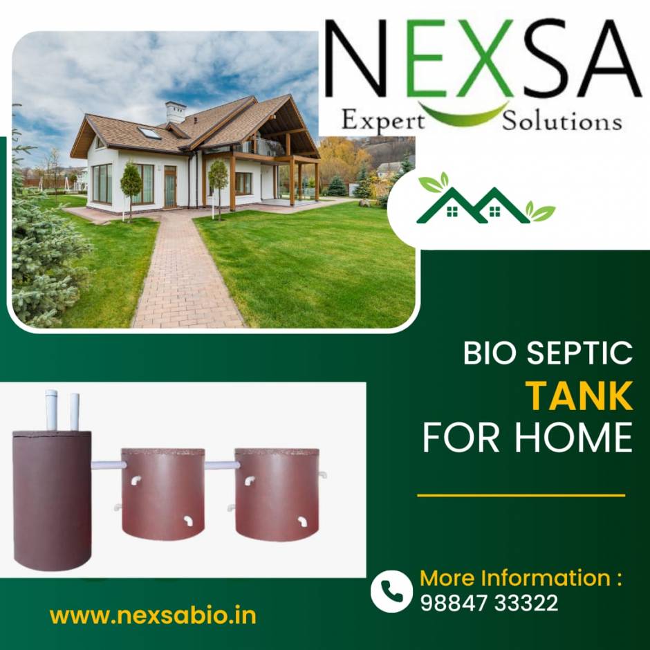 Bio septic tank for Homes