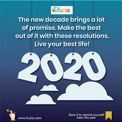 New Year Resolution Ideas for 2020! - Fuzia