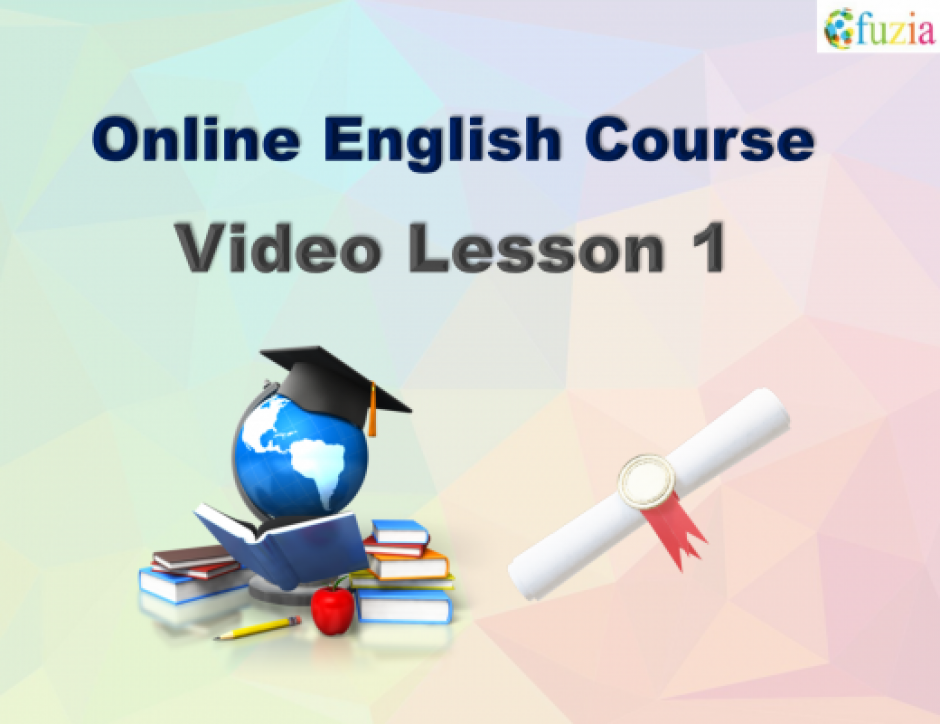 Video Lesson 1 : Online English Course - Fuzia