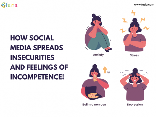 How social media spreads insecurities and feelings of incompetence! - Fuzia