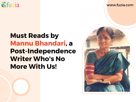 Must Reads by Mannu Bhandari, a Post-Independence Writer Who's No More ...