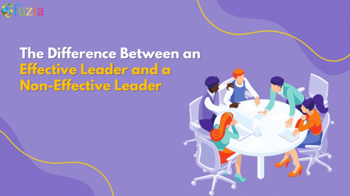 The difference between an effective leader and a non-effective leader ...