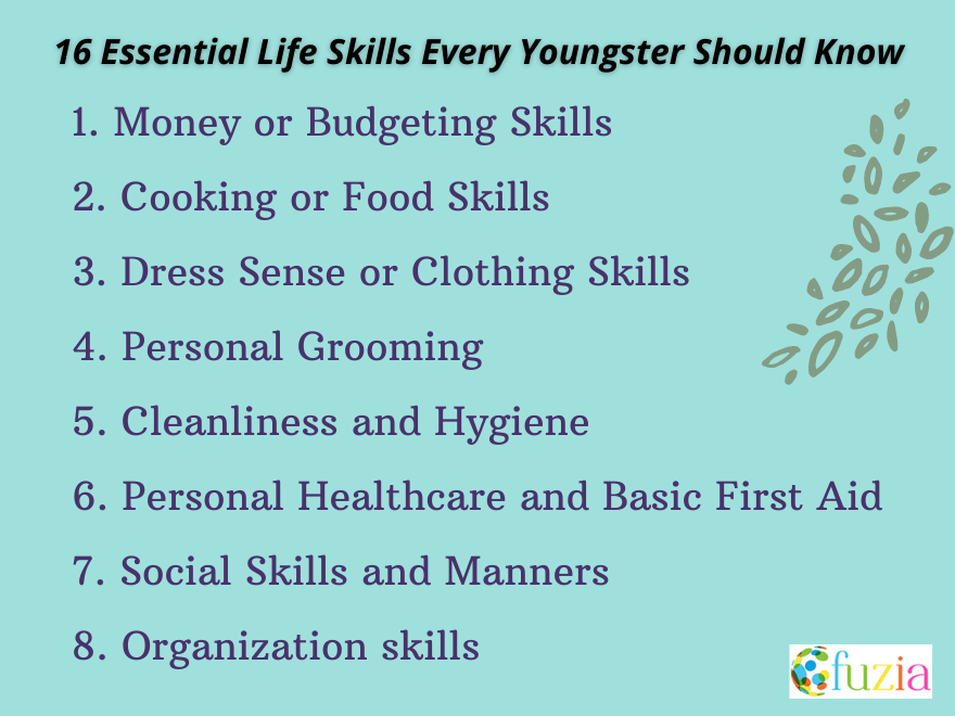 16 Essential Life Skills Every Youngster Should Know - Fuzia