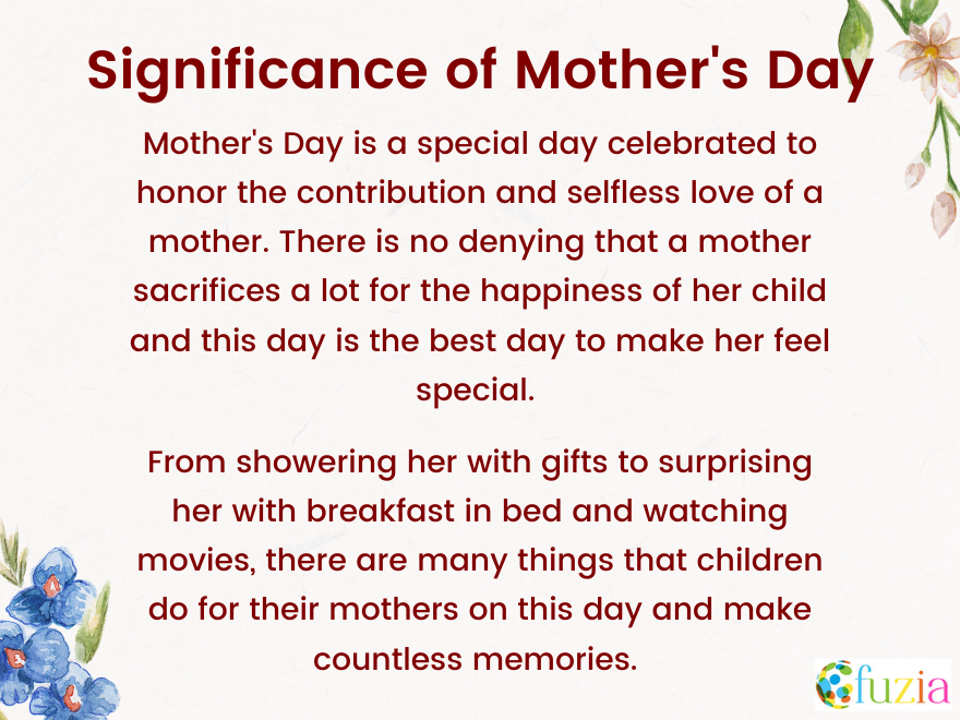 Mother's Day : History and Significance - Fuzia Mother's Day : History and Significance - Fuzia