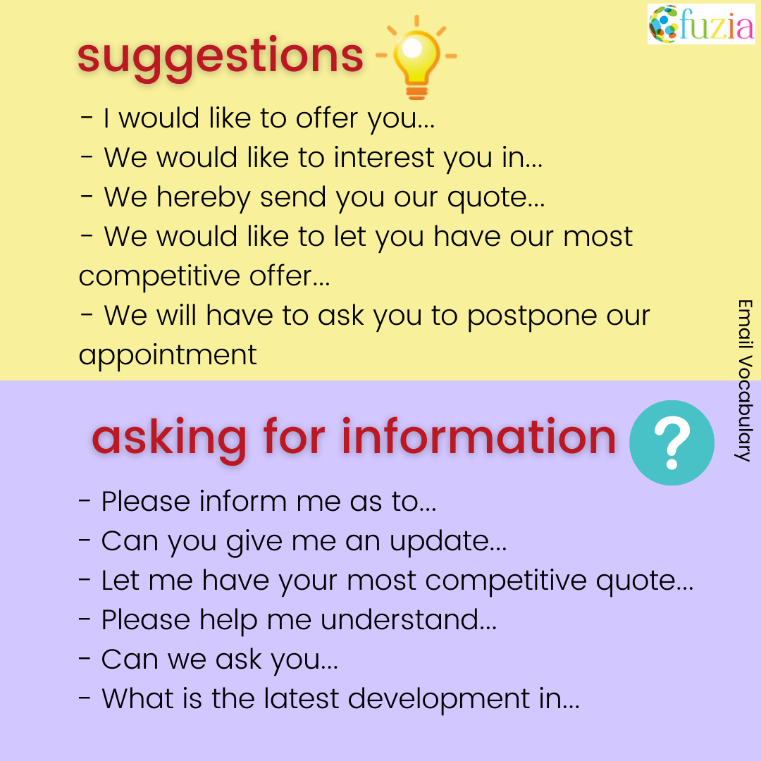 Email Vocabulary for Effective Professional Emails - Fuzia