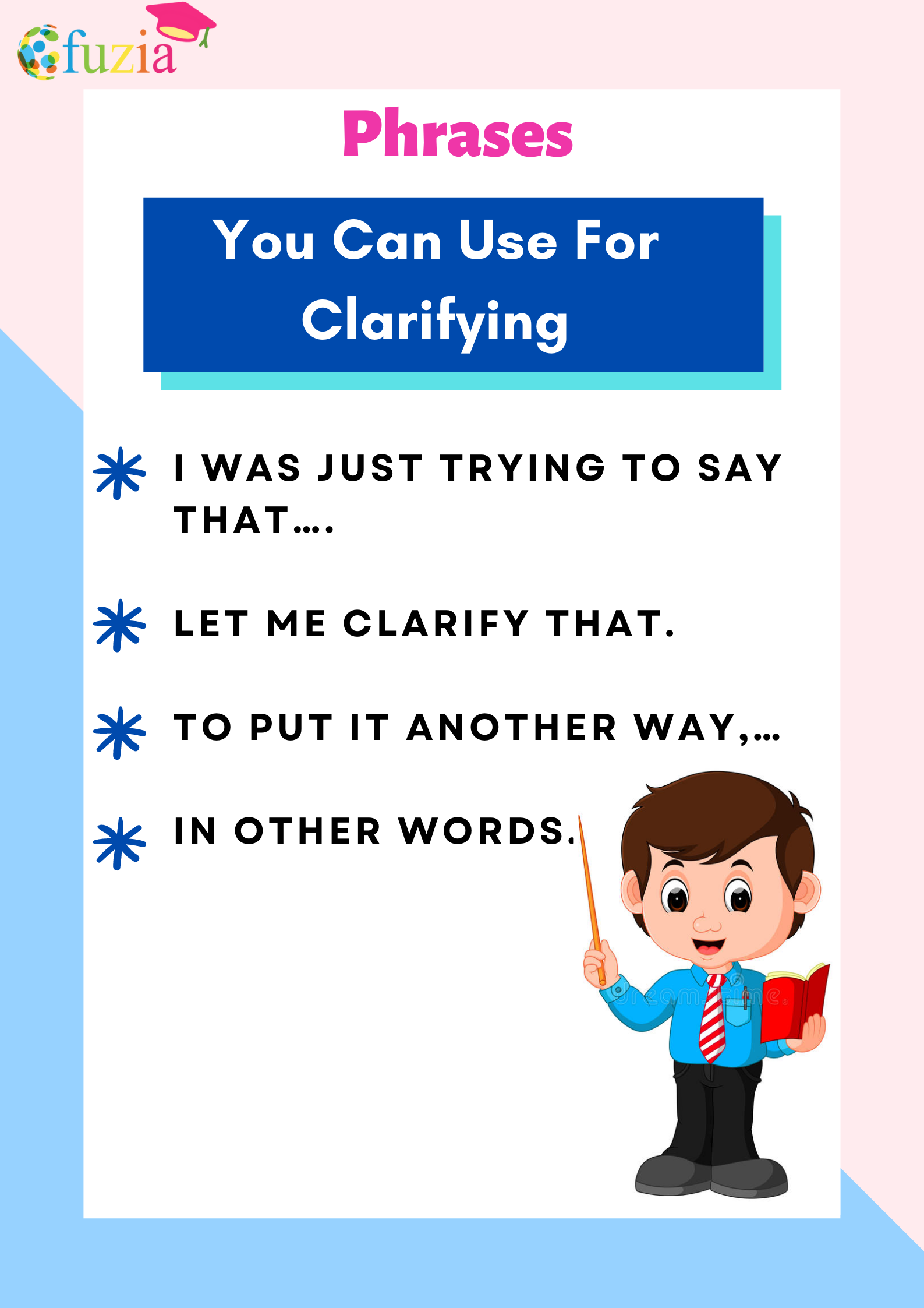 Phrases You Can Use For Clarifying - Fuzia