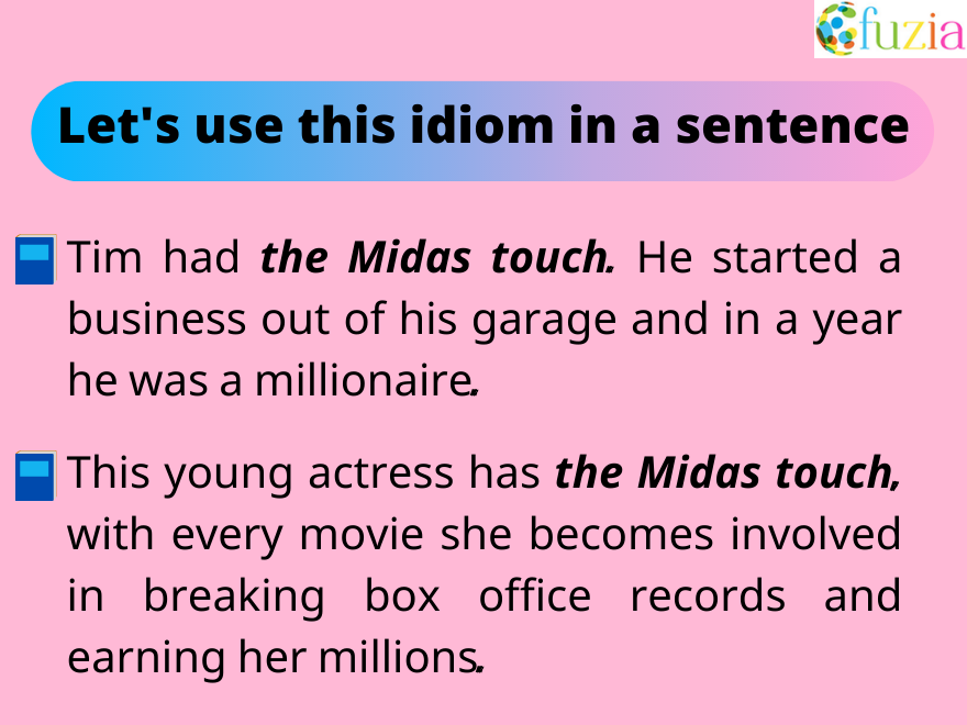 Idiom of the Week - 'The Midas Touch' - Fuzia