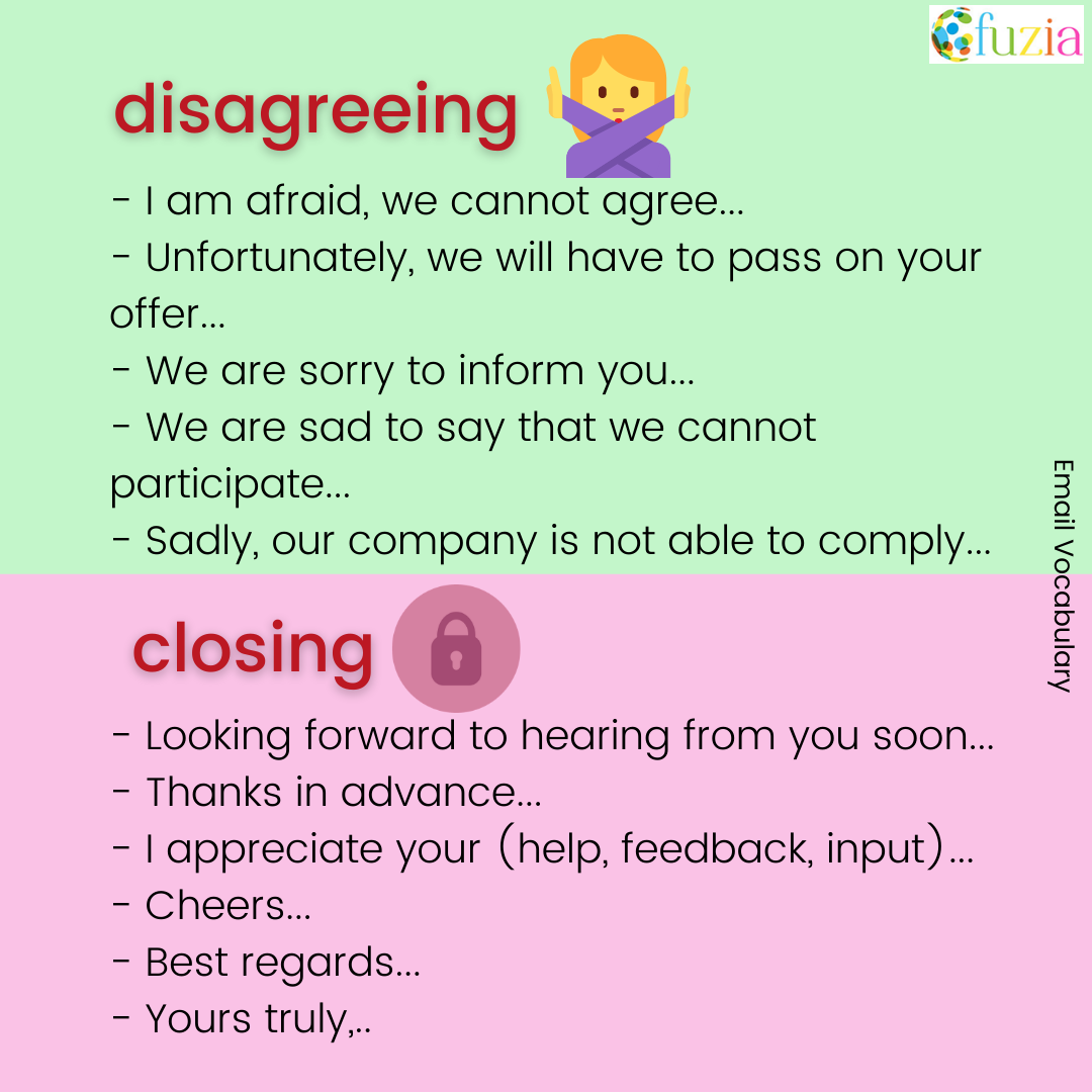 Email Vocabulary for Effective Professional Emails - Fuzia