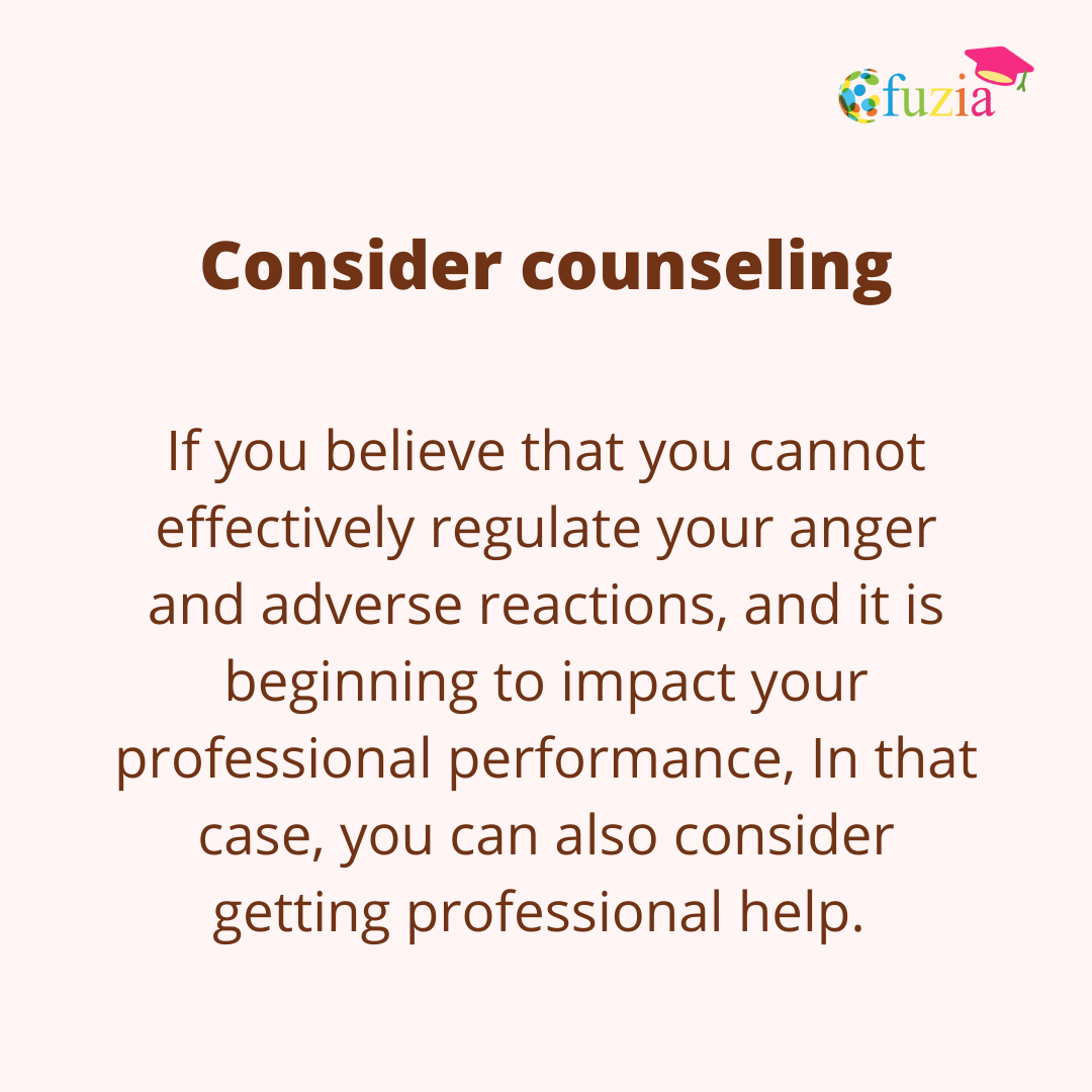 How to Manage Your Anger At Work - Fuzia