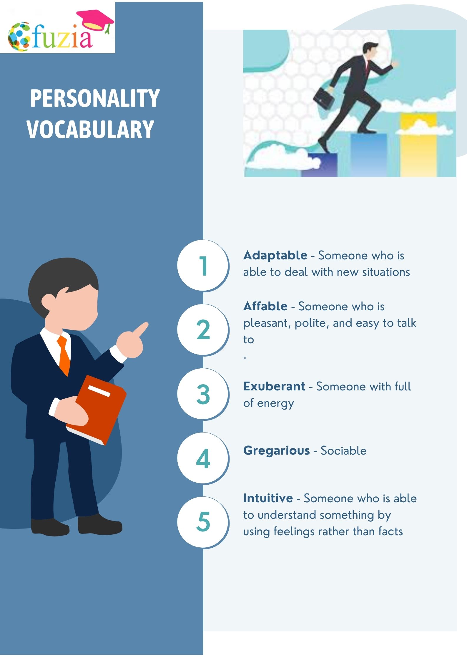 How to Describe Personalities in English - Fuzia